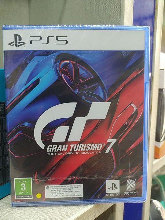 Ps5 DVD GT7(Grand Turismo) the real driving simulator | Daraz.pk