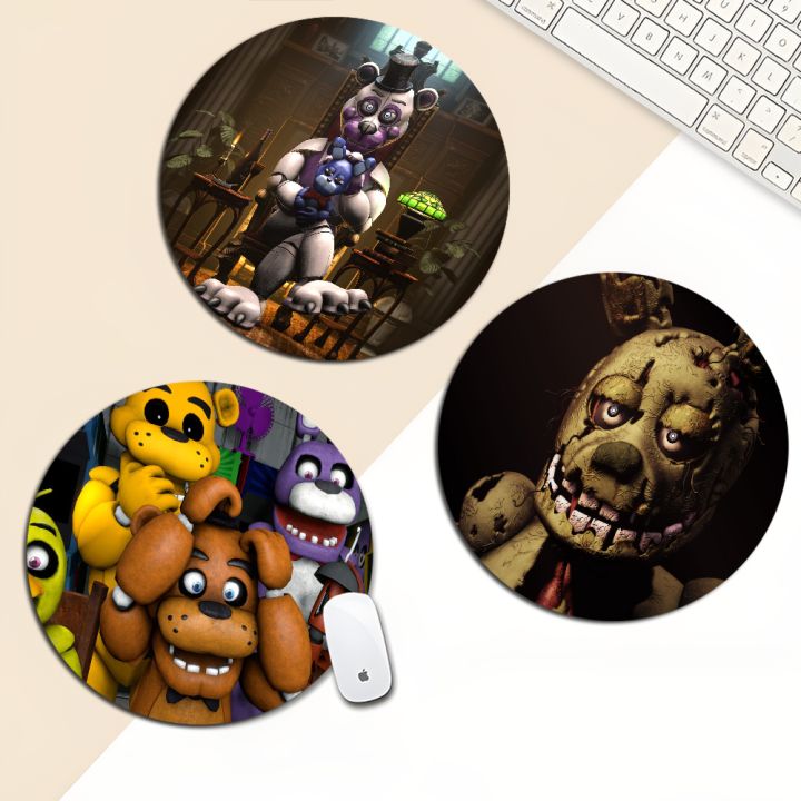Fnaf Animatronics 20x20cm Round Speed Version Game Computer Keyboard ...