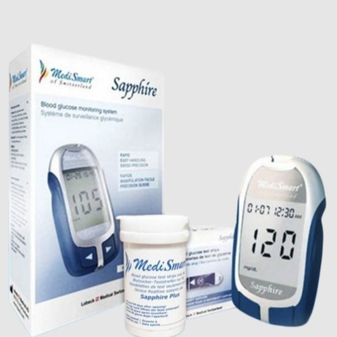 Softa Care MediSmart Sapphire Glucometer | Daraz.lk