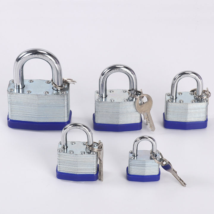 Kaidee padlock spring lock stainless steel padlock short neck long neck ...