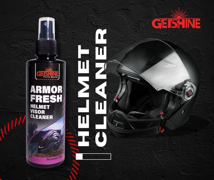 Getshine Armor Fresh Helmet and Visor Cleaner 200ml | Daraz.com.bd