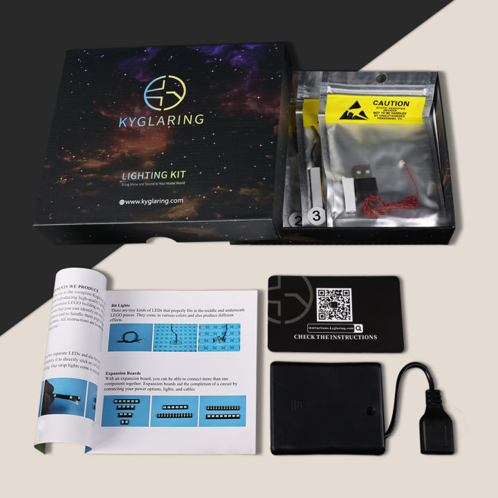 Kyglaring LED Light Kit suitable for Lego 76419 Harry Potter Hogwarts ...