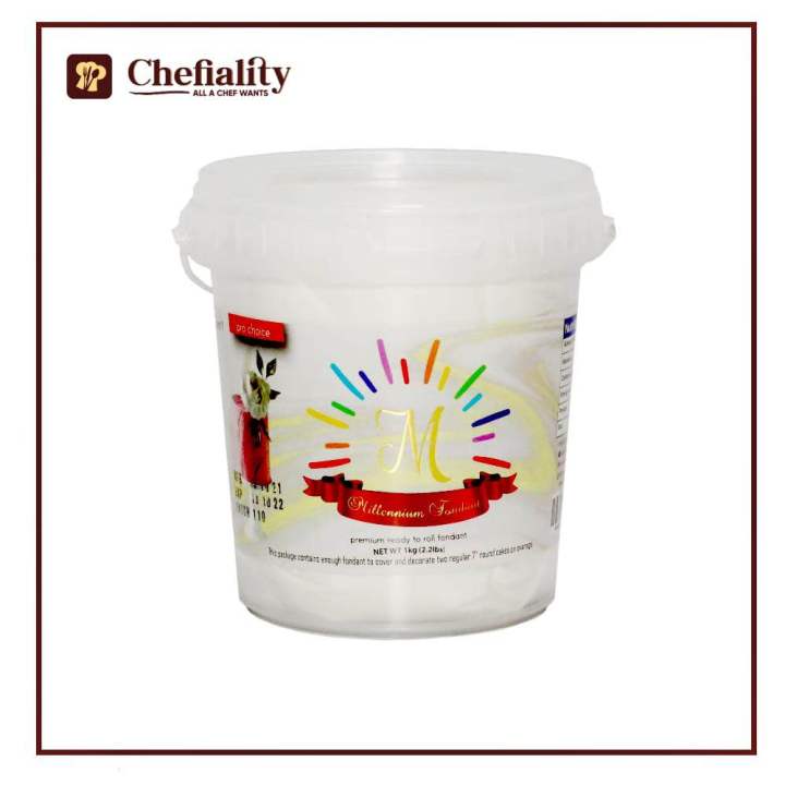 Fondant 1kg Cake fondant Fondant for cake decorating White fondant pack ...