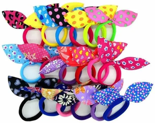 10 pcs new stylish beautiful hair bool bands for girls | Daraz.lk