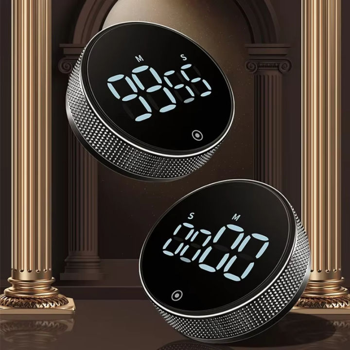 Magnetic Kitchen Timer Digital Timer Manual Countdown Alarm Clock ...