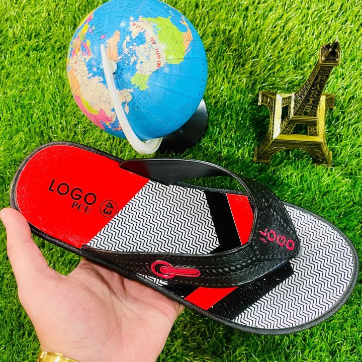 Mens slipper Flip Flops & Hawai Slippers - Rubber House Slippers for ...