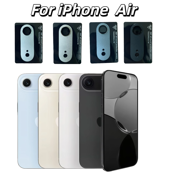 All-in-One Full-Coverage Lens Protector for Apple iPhone 17 Air, Matte ...
