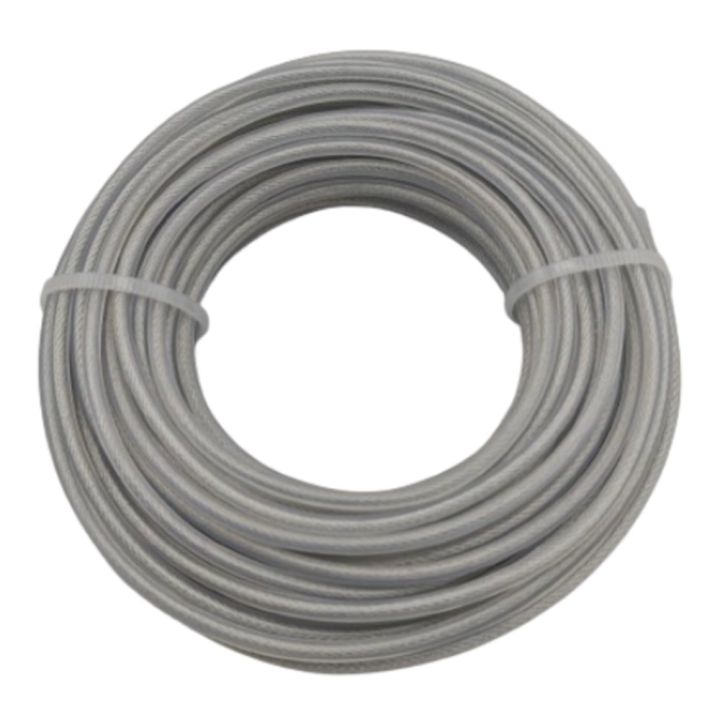 3mm*15m Steel Wire Nylon Grass Trimmer Line Round Brushcutter Trimmer ...