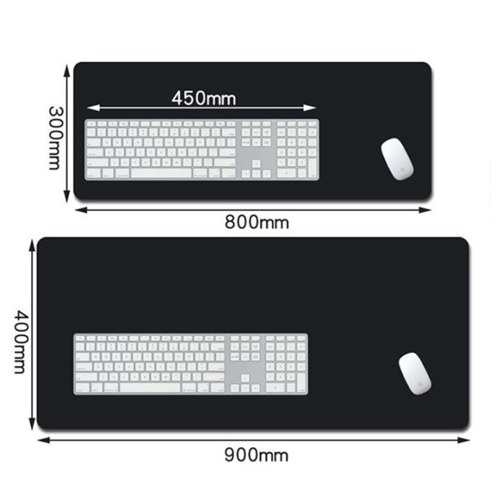 Samurai Black And White Anime Mousepad Gamer Keyboard Large Mouse Pad ...