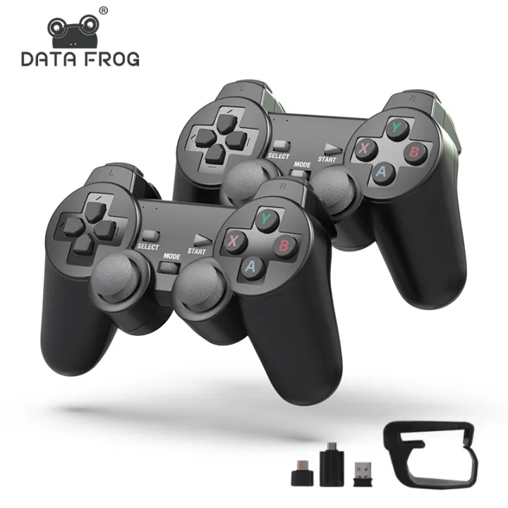 DATA FROG Game Joystick for PC 2.4G Wireless Game Gamepad for Android ...