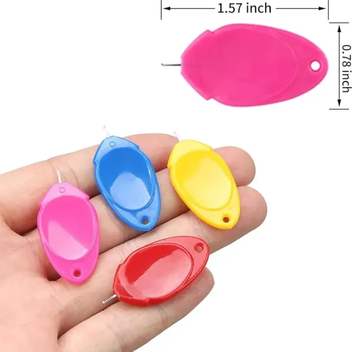 Pack of 2/5/and 10 Pcs Needle Threader for Hand Sewing, Simple Sewing ...