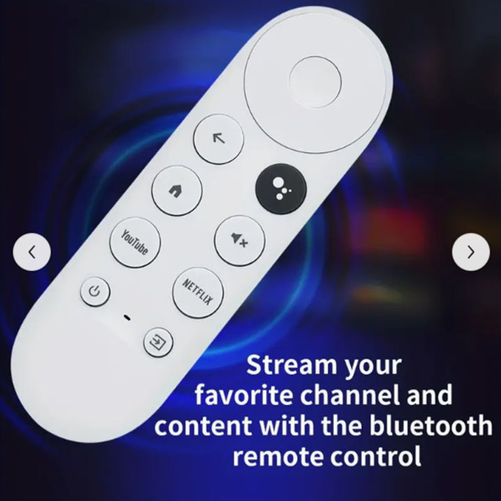 Google Chromecast Snow Voice Remote, Easy Control for Your Streaming ...