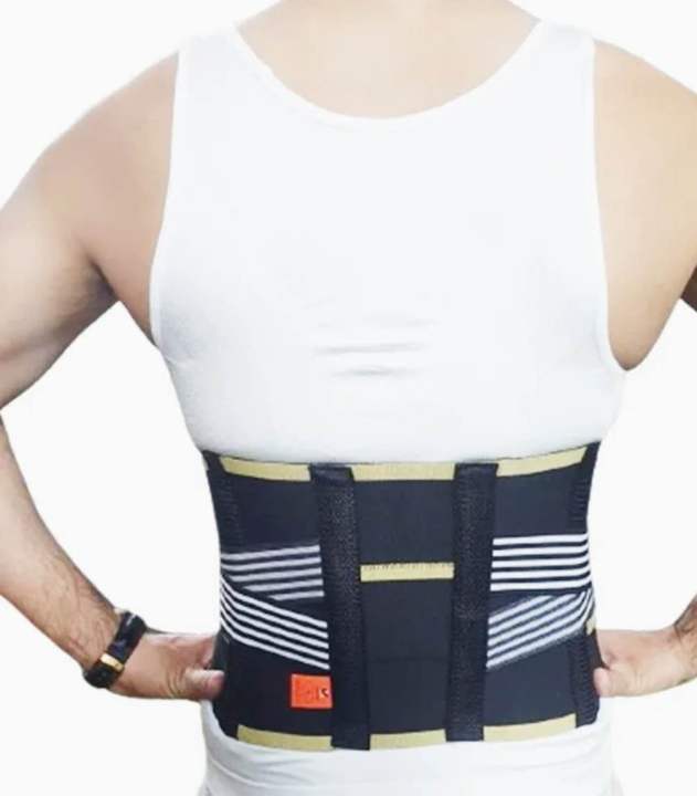 Back Pain Relief Belt with Steel Support – Adjustable Lower Back Brace ...