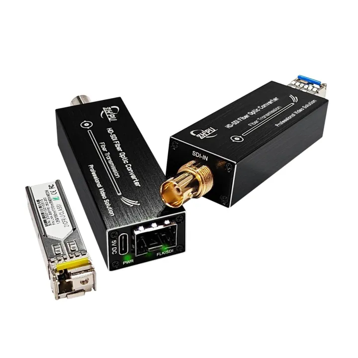 HD-SDI Fiber Extender 1080P 30HZ, HD Optical Transceiver Mini SDI Over ...