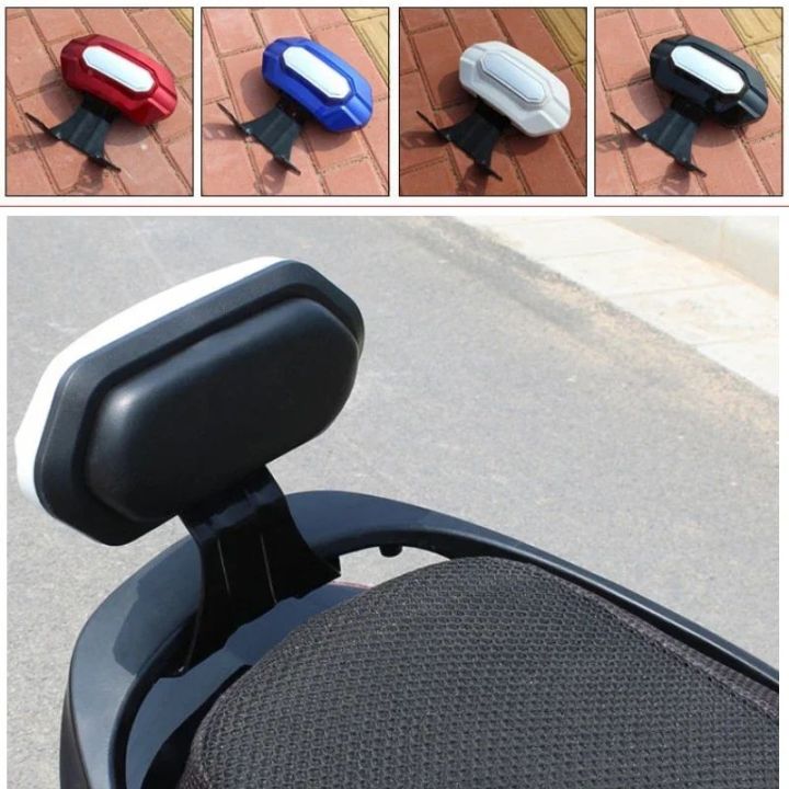 Universal Motorcycle Pillion Back Rest Stainless Steel Durable Back ...