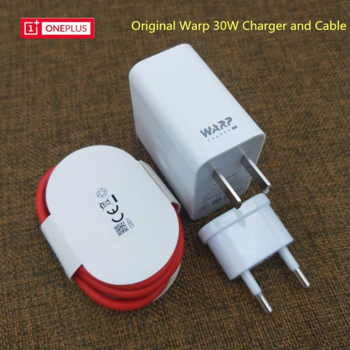Original OnePlus 30W Charger Warp Charge 30 Dash Charger for Oneplus 8 Pro 7t 7 8 6t One Plus ...