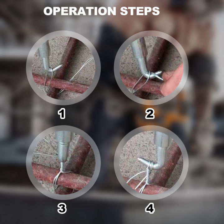 Rebar Tie Wire Twister Automatic Concrete Metal-wire Twisting Fence ...
