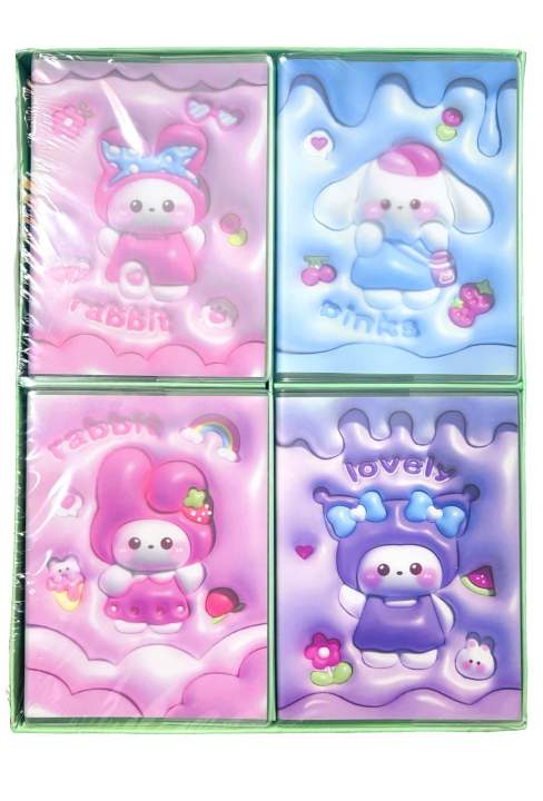 cute mini pocket rabbit dairy for girls | Daraz.pk