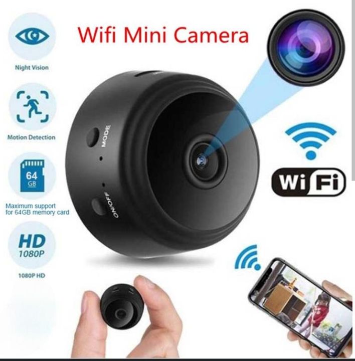 MINI SMART RECHARGEABLE 9A MINI CAMERA FULL HD | Daraz.lk