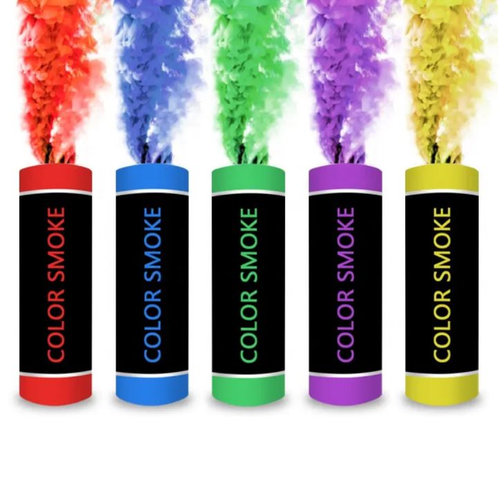 Color Smoke Bomb Stick – Multicolor Smoke Tube for Photography, Gender ...