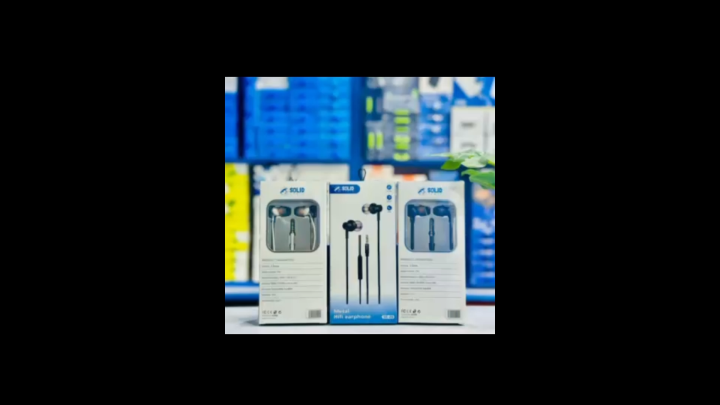 SOLID POWER Metalic Metal HiFi Earphones (SE-29) – 10mm Bass, Noise ...