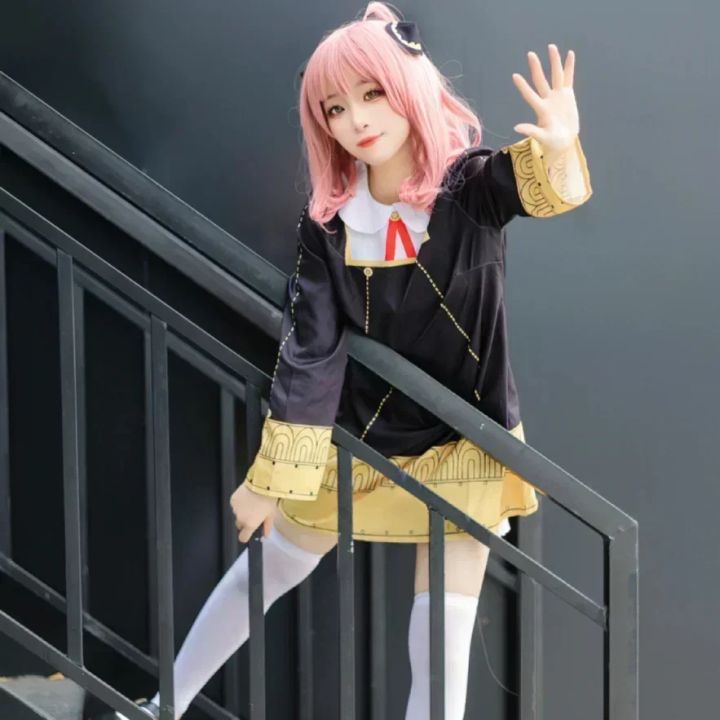 2025 Halloween Anya Forger Cosplay Costume Anime Spy Family Toddler ...