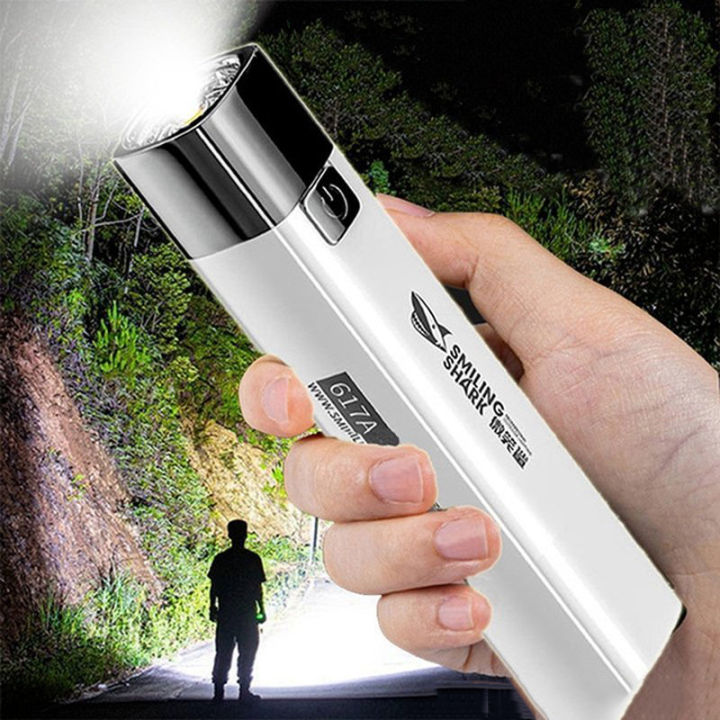 Portable Mini Flashlight LED Ultra Bright Torch Searchlight Portable ...