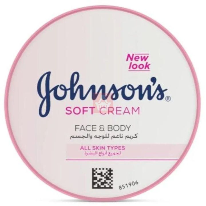 Johnson's soft cream face &body all skin types 200ml | Daraz.com.bd