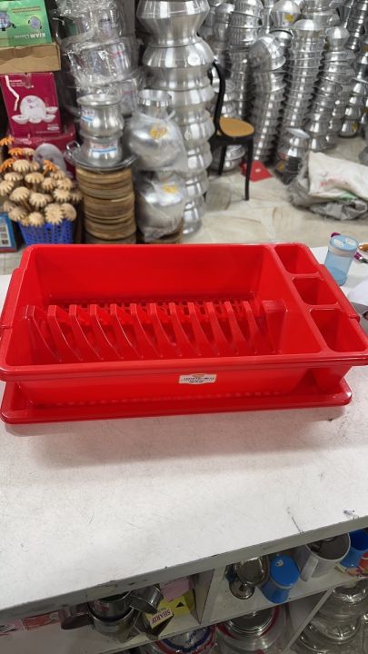 Bengal Plastic Plate Stand Trendy Dish Rack Drainer | Daraz.com.bd