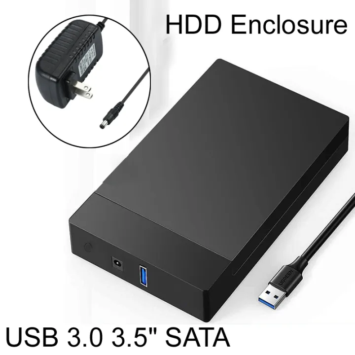 USB 3.0 3.5 inch HDD SATA External Hard Drive Case box Reader Support ...