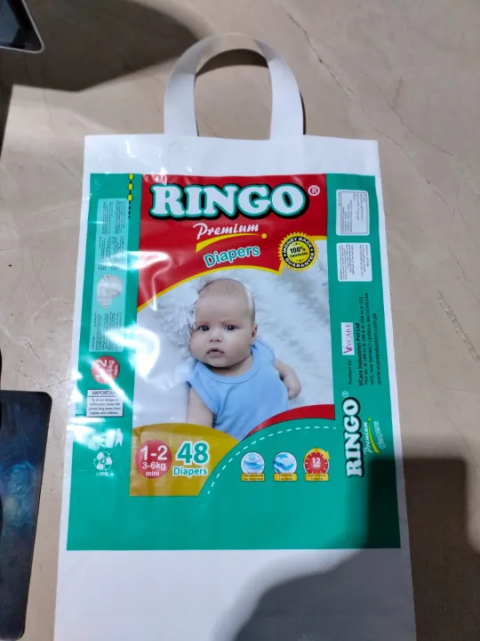 Ringo Baby Diapers Small size 48 pcs | Daraz.pk