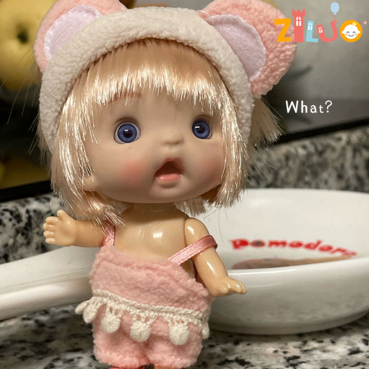 10cm Mini Bjd Dolls for Girls OB11 Dolls Clothes Cute Surprise Toys ...