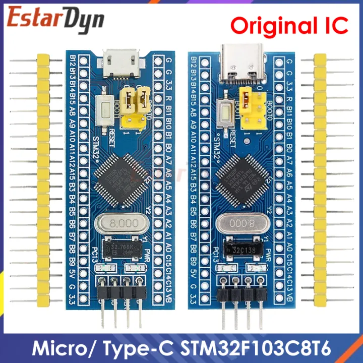 Estardyn STM32F103C8T6 TYPE-C/MICRO STM32F103C6T6 ARM STM32 Minimum System Development Board ...