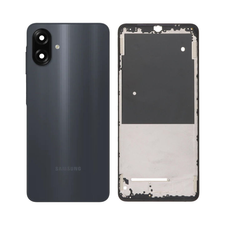 Samsung A07 Full Body Panel Replacement - Middle Chassis + Back Shell ...