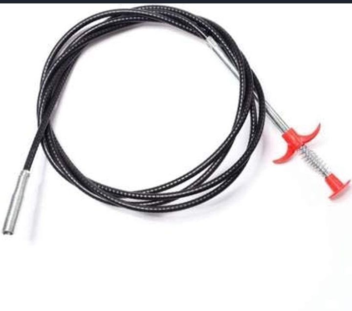 Drain Pipe Cleaning Spring Stick Hair Catching Drain Pipe Cleaning
