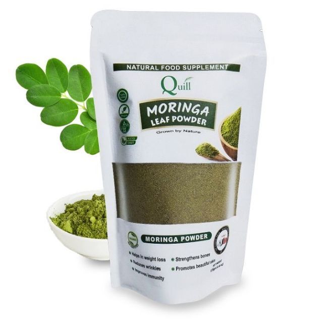 Moringa Powder – 100% Pure and organic Moringa Leaf Powder – Premium ...