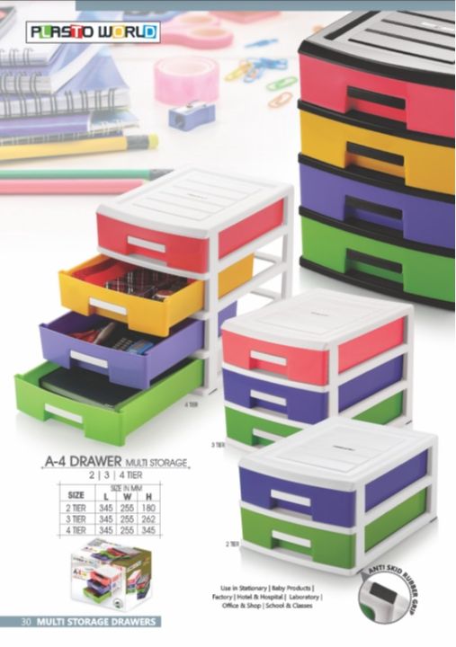 Plastic Drawer 3 Layer Multipurpose System | Daraz.com.np