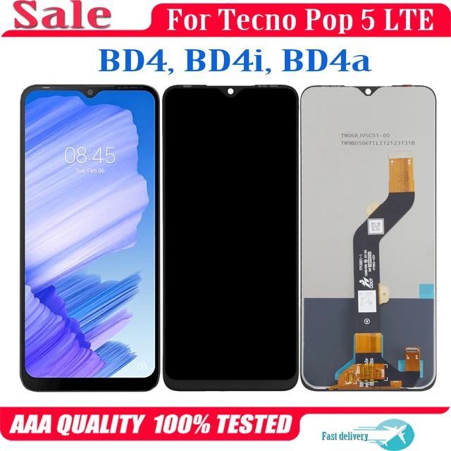 Tecno Pop 5 LTE Display BD4 BD4i BD4a LCD Display Touch Screen ...