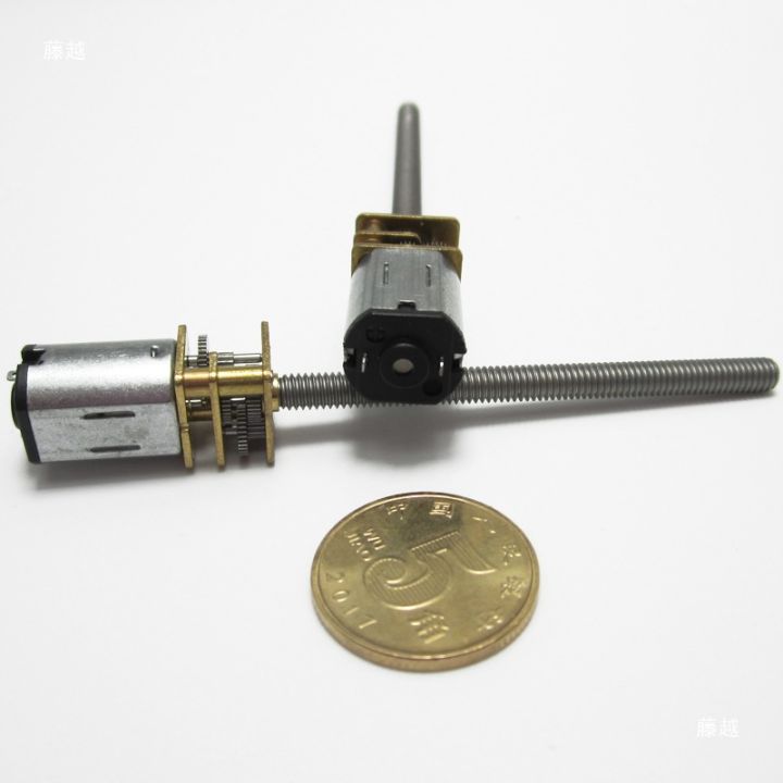 GA12-N20 M4*55 Micro Reduction Gear Motor 3V 12V DC Motors Longer ...