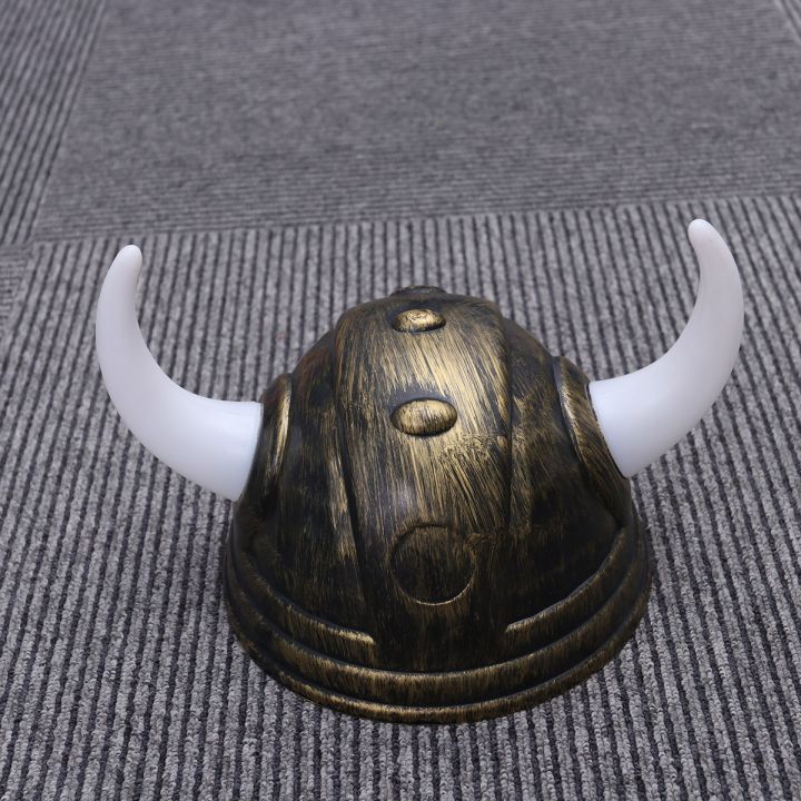 Buffalo Hats Horn for Halloween Clothes Men Aldult Viking Bull Man ...