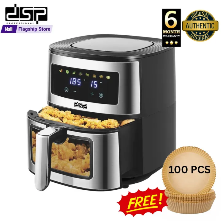 DSP Air Fryer Multi-functional Electric Fryer 1700w 6.0L DSP-KB2175 ...