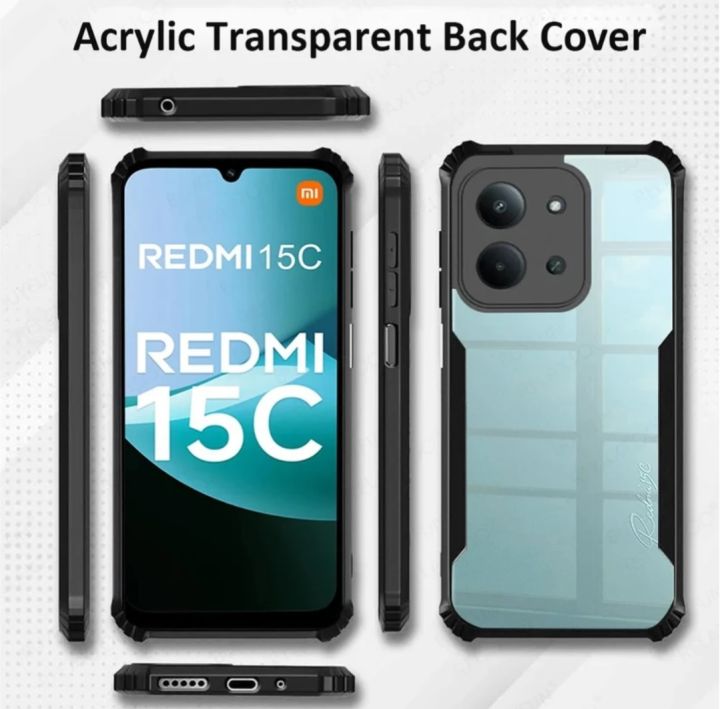 Xiaomi Redmi 15C / Poco C85 Ipaky Shockproof Hybrid Armor Back Case ...