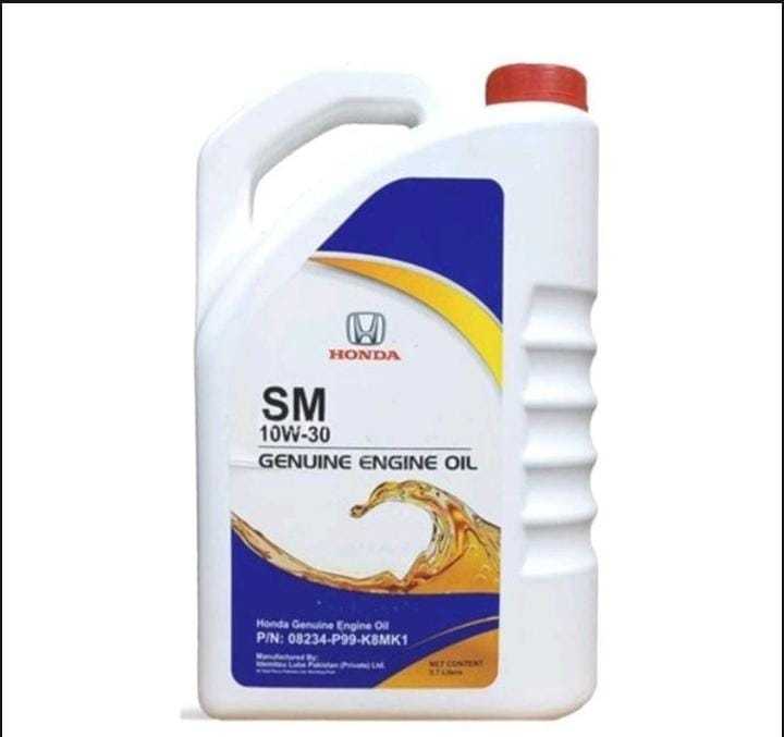 HONDA SM (10W-30) GENUINE ENGINE OIL 4L | Daraz.pk