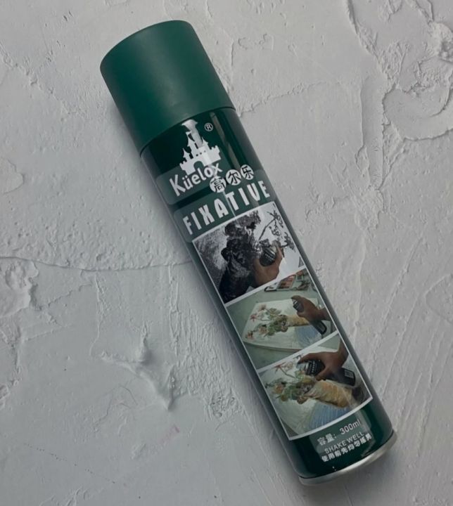Protect your Arts and Drawings with Kuelox Fixative Spray 300ml to ...