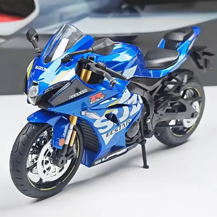 1:12 SUZUKI GSX1000R GSX250SR Motorcycle Model Toy Car Alloy Body ...