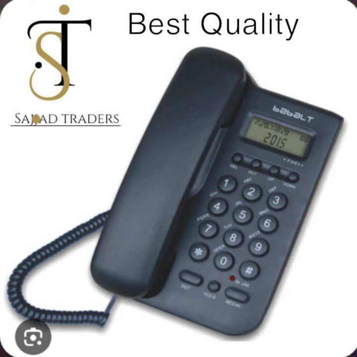 Latest PTCL For Office Home Restaurant Wall Mounted Telephone Set With ...