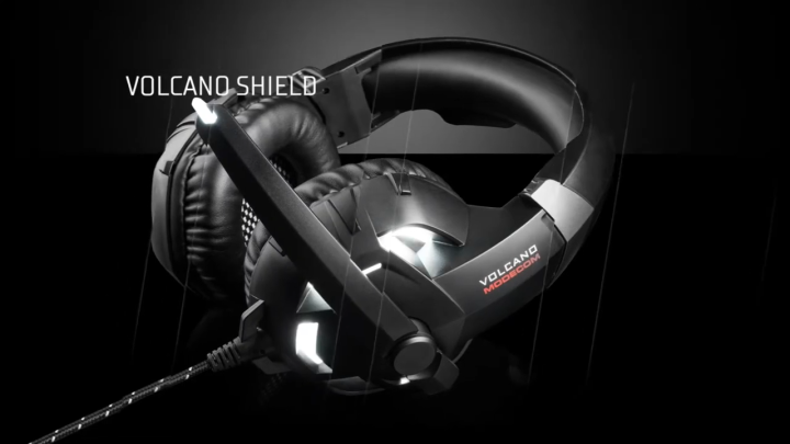 RGB Gaming Volcano Shield 2 Wired Headset with Microphone RGB LED ...