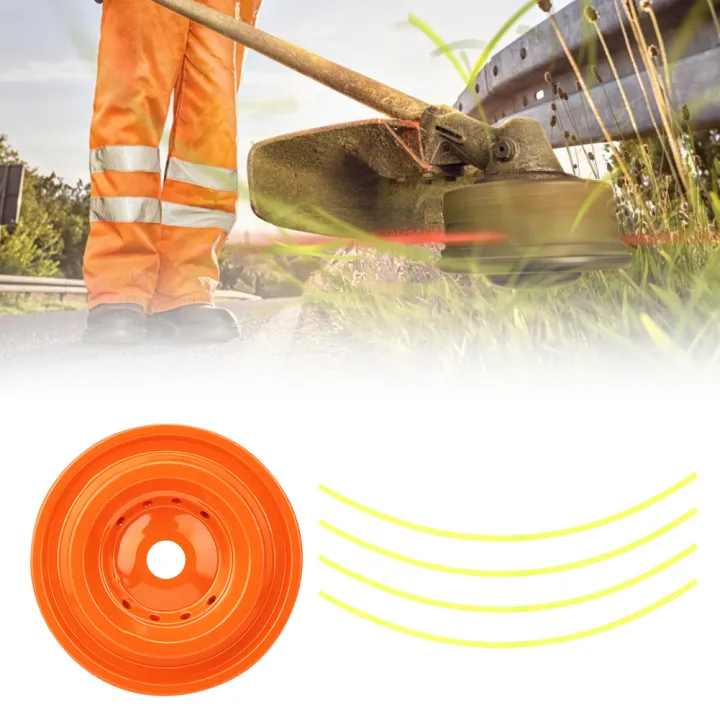 Aluminum Grass Trimmer Head Brush Cutter Strimmer Lawn Mower Accessory ...