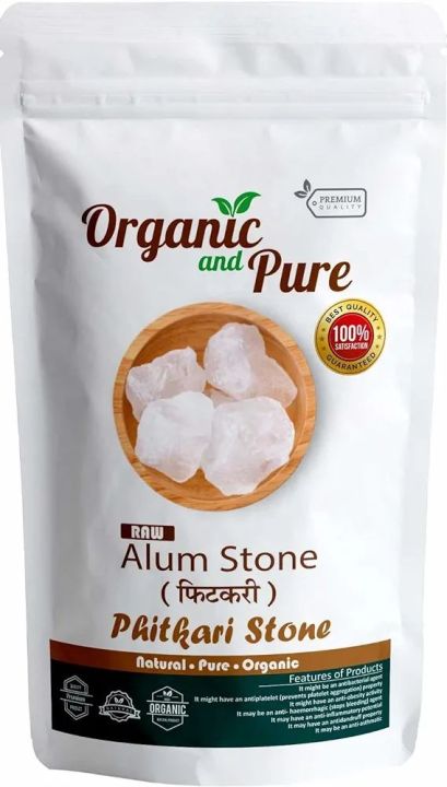 Organic and Pure Alum Stone Block | Phitkari Alum Stone | Fitkari Stone ...