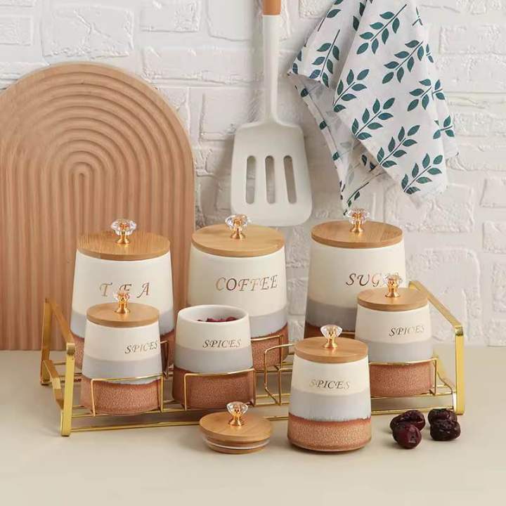 Creative Salt and Pepper Jar Set Ceramic Set white Ceramic condiment ...